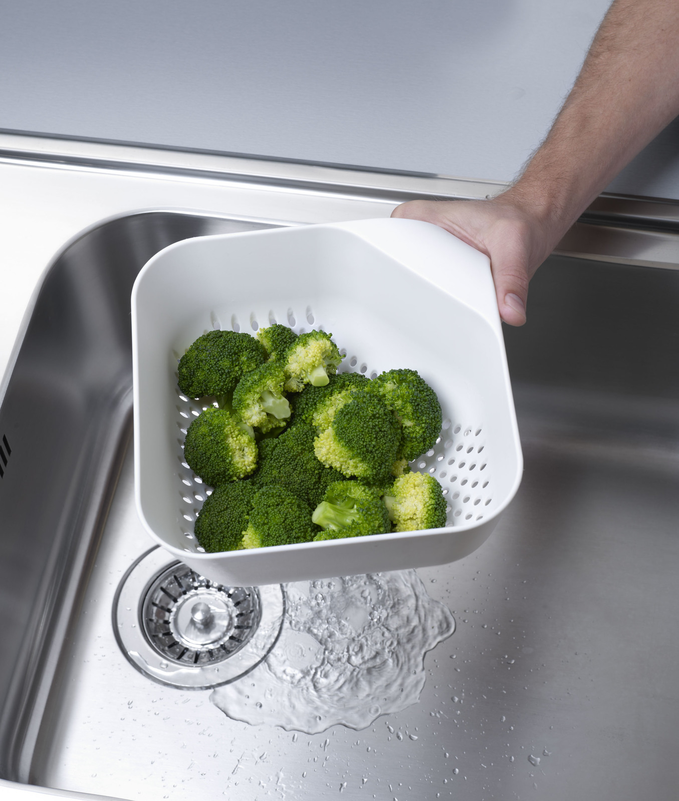 Kuhinja: Cediljka Square Colander - Bela